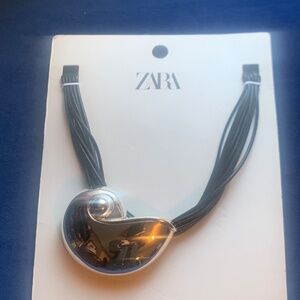 Zara | Jewelry | Nwt Duster Limited Edition Zara Shell Necklace One ...